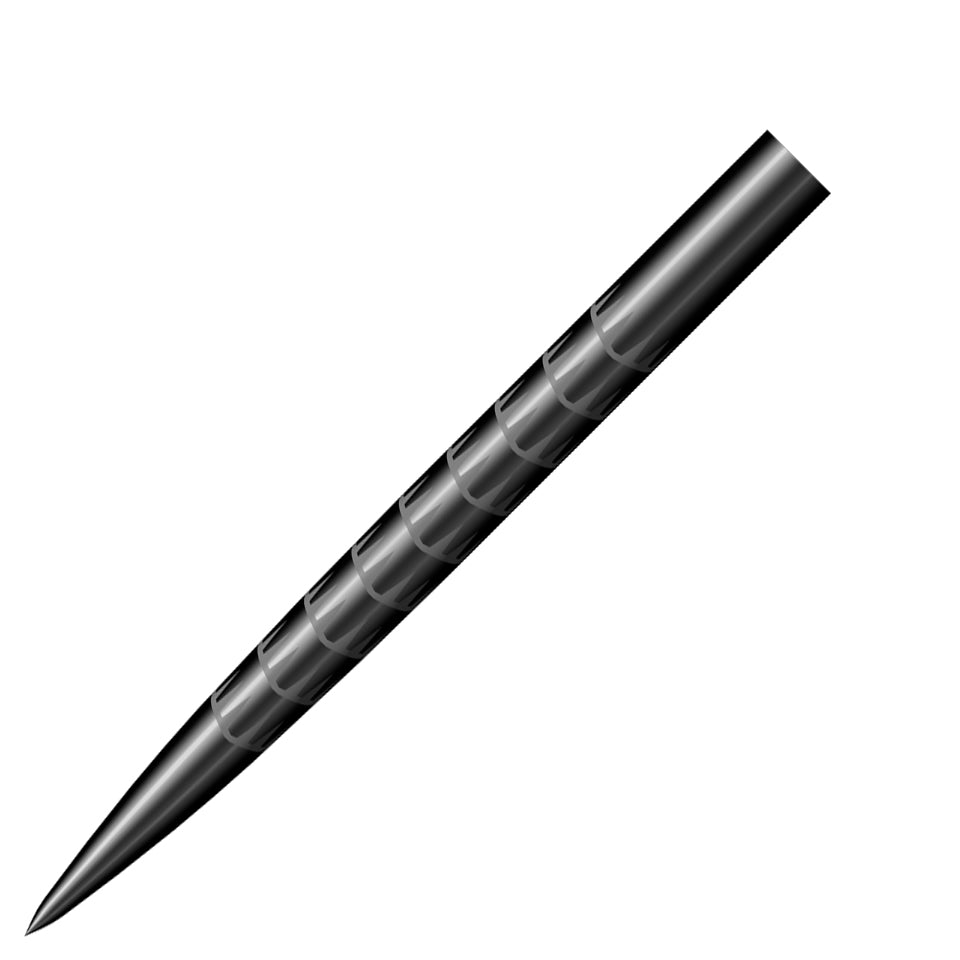 Shot Badlands Tracks Steel Points - Black 38mm