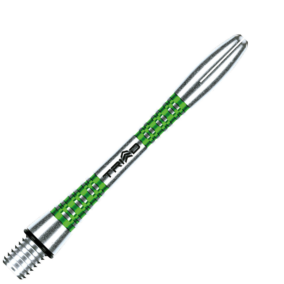 Winmau Triad Aluminum Dart Shafts - Intermediate Green