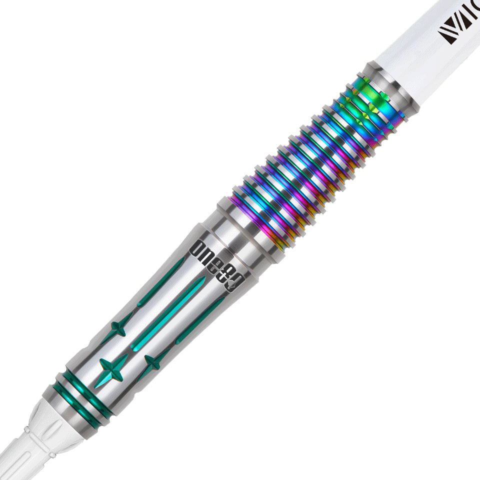 One80 Saori Miyamoto Rebirth lll Soft Tip Darts - 19gm Rainbow