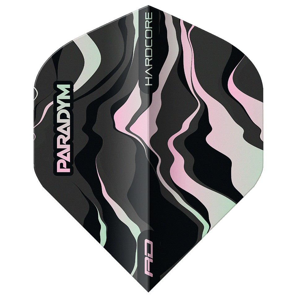 Red Dragon Paradym Hardcore Premium Dart Flights - Standard