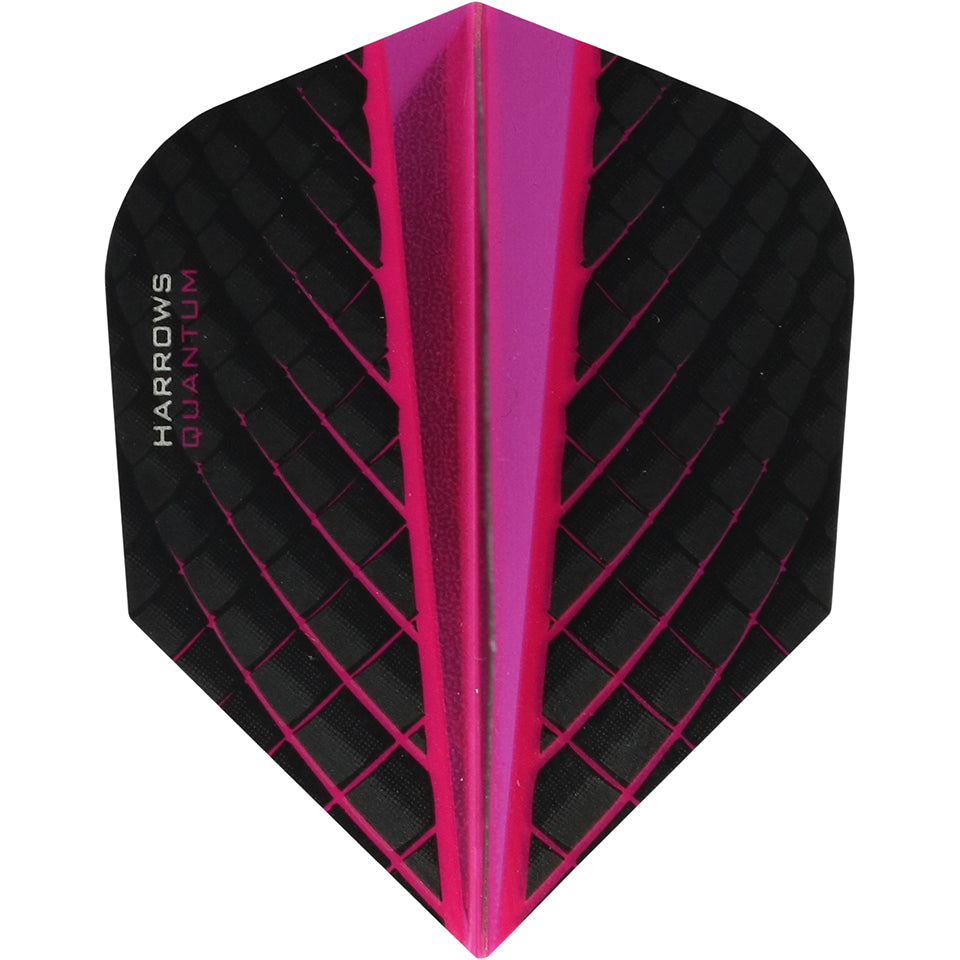 Harrows Quantum Dart Flights - Shape Pink