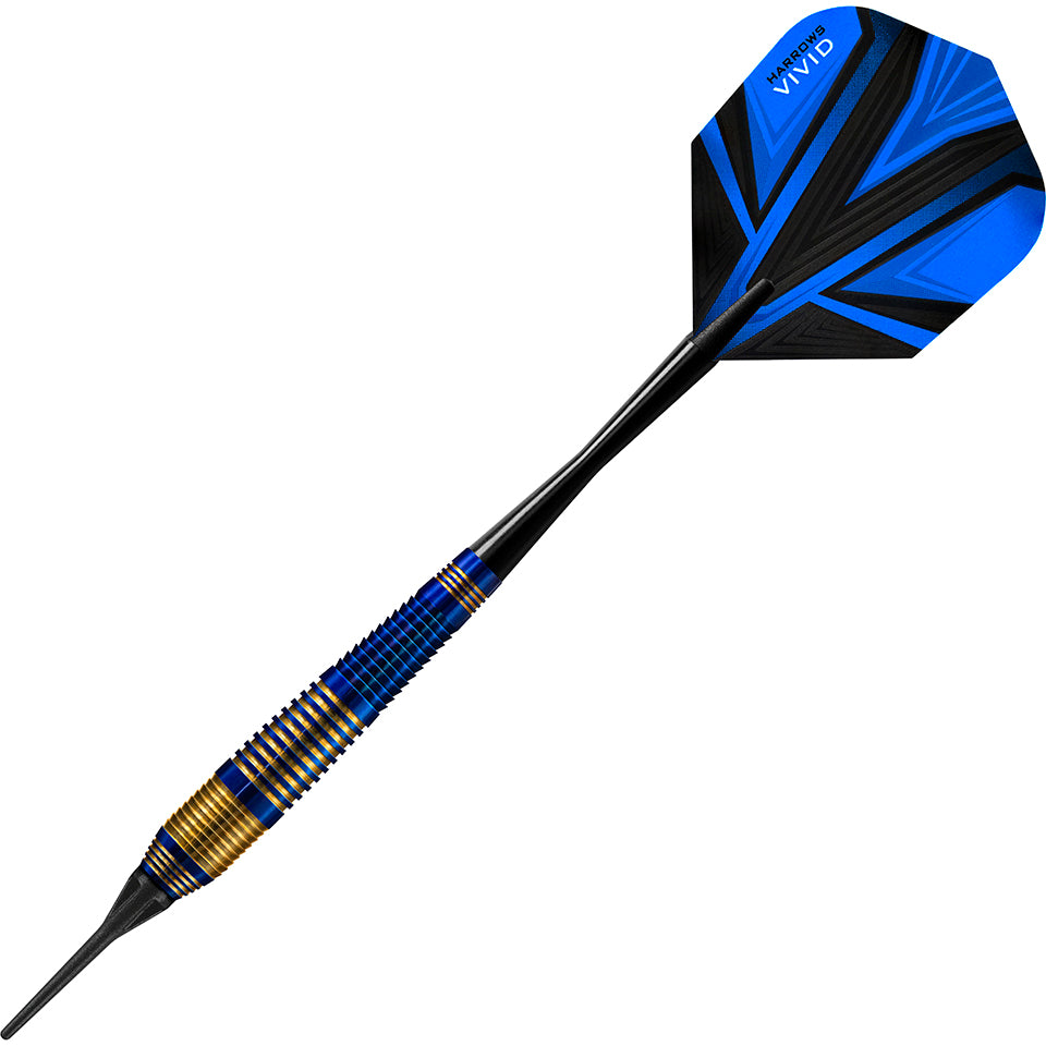 Harrows Vivid Soft Tip Darts - Blue 18gm