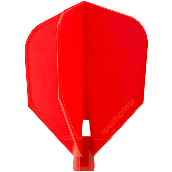 Harrows Clic Dart Flights - Standard Red