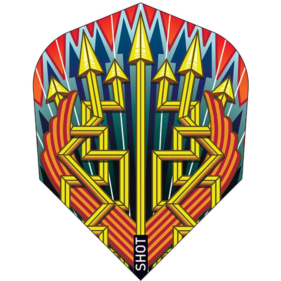 Shot Roman Empire Legion Dart Flights - Shape