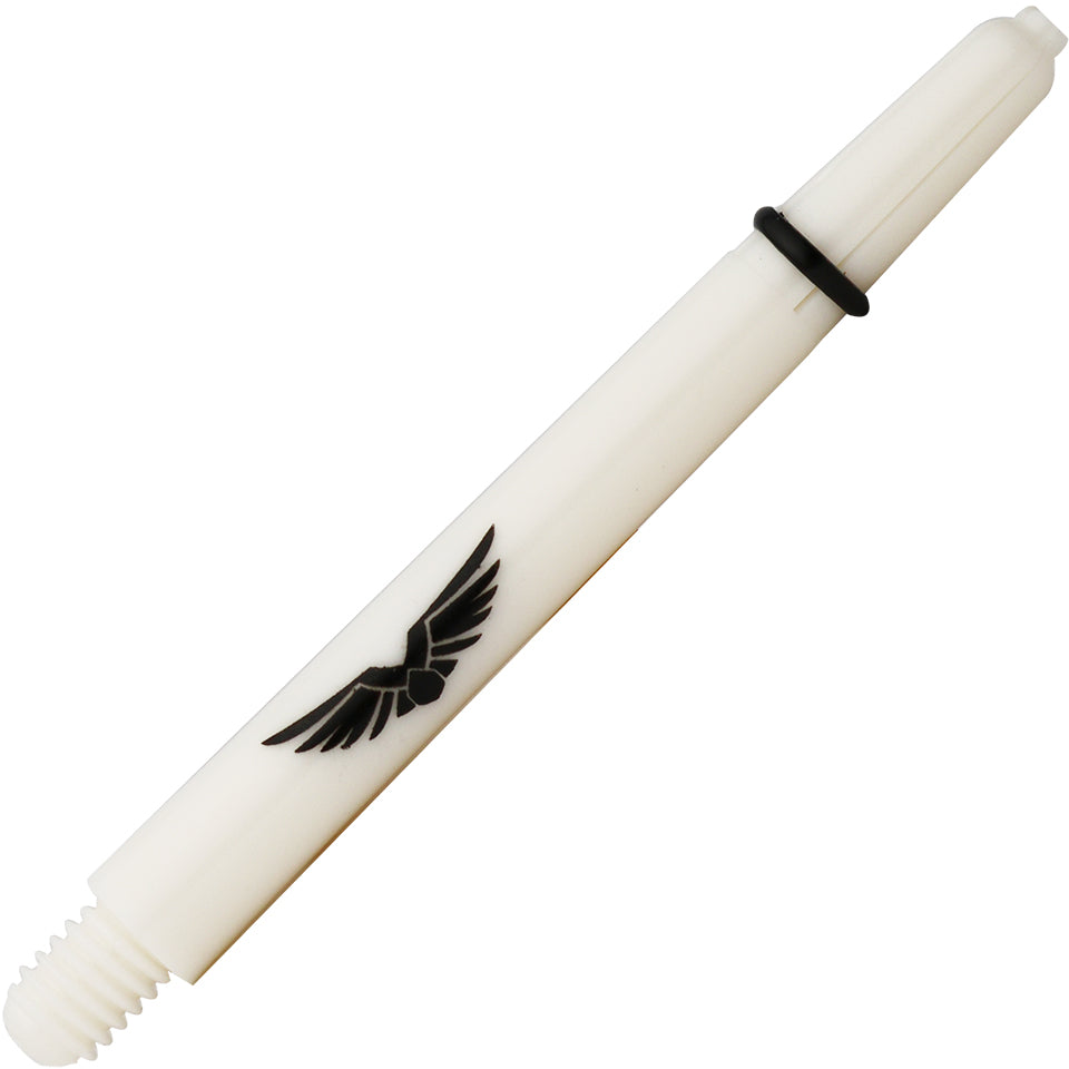 Shot Eagle Claw Dart Shafts - Medium Bone White