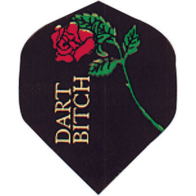 GLD Adult Dart Flights - Standard Dart Bitch Rose