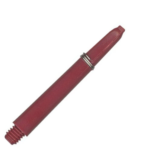 2ba Nylon Dart Shafts Plus Ring - Inbetween Red