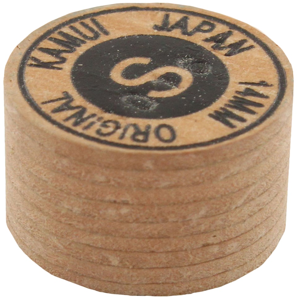 Kamui Tan Billiard Cue Tip - Soft 14mm