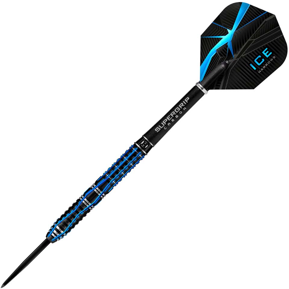 Harrows ICE Recut 90% Tungsten Steel Tip Darts - 26gm