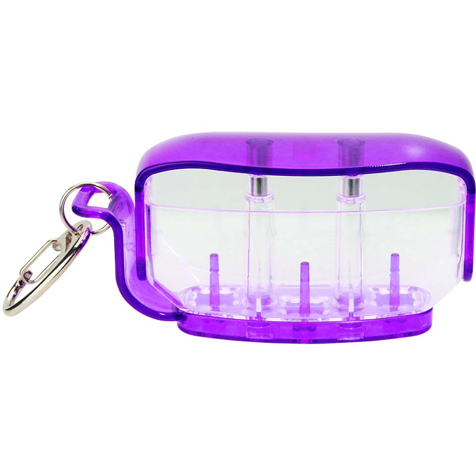 Fit Flight Fit Holder Flight Case - Clear Purple