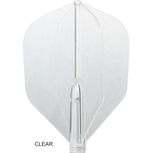 Fit Flight Air Dart Flights - Shape Clear