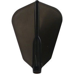 Fit Flight Air Dart Flights - Fantail Black