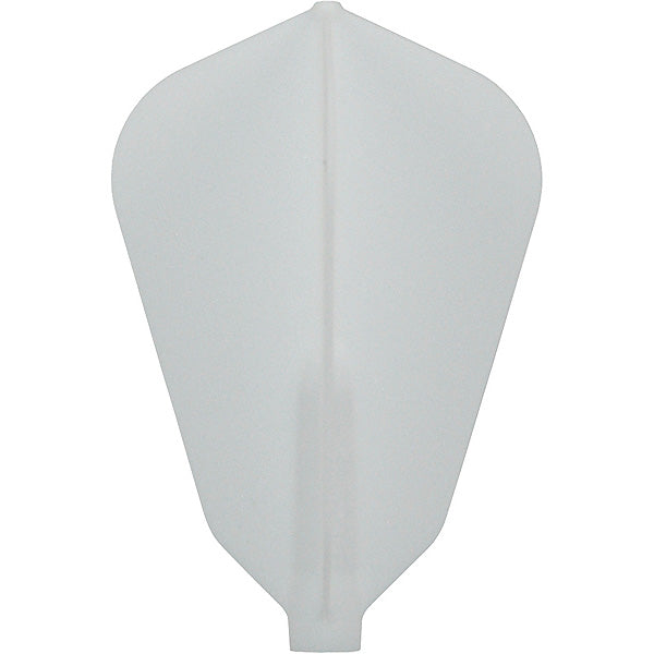 Fit Flight Dart Flights - Fantail White