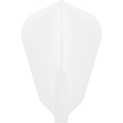 Fit Flight Dart Flights - Fantail White Double Pack